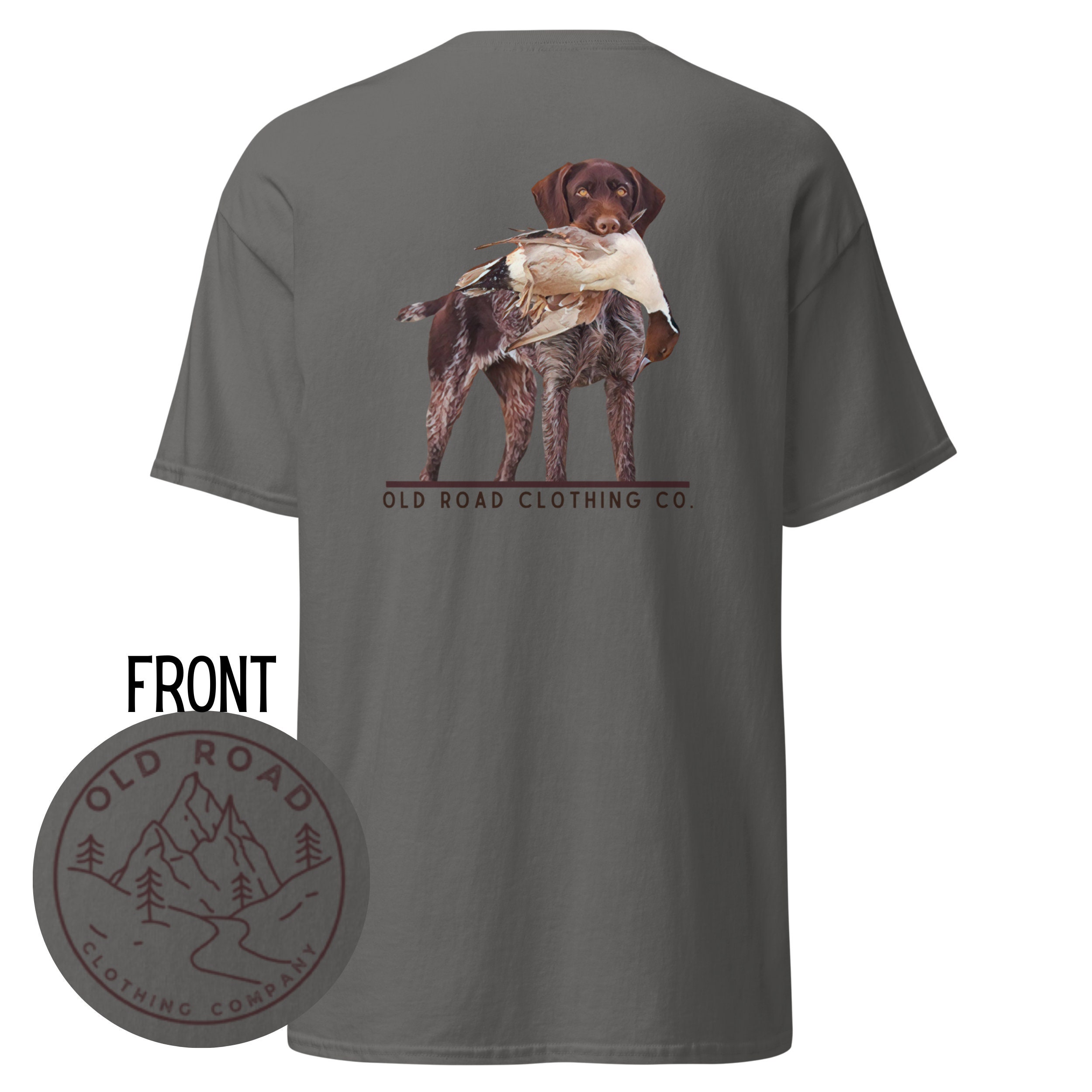 German Wirehaired Pointer T Shirt Duck Hunting T Shirt - Etsy