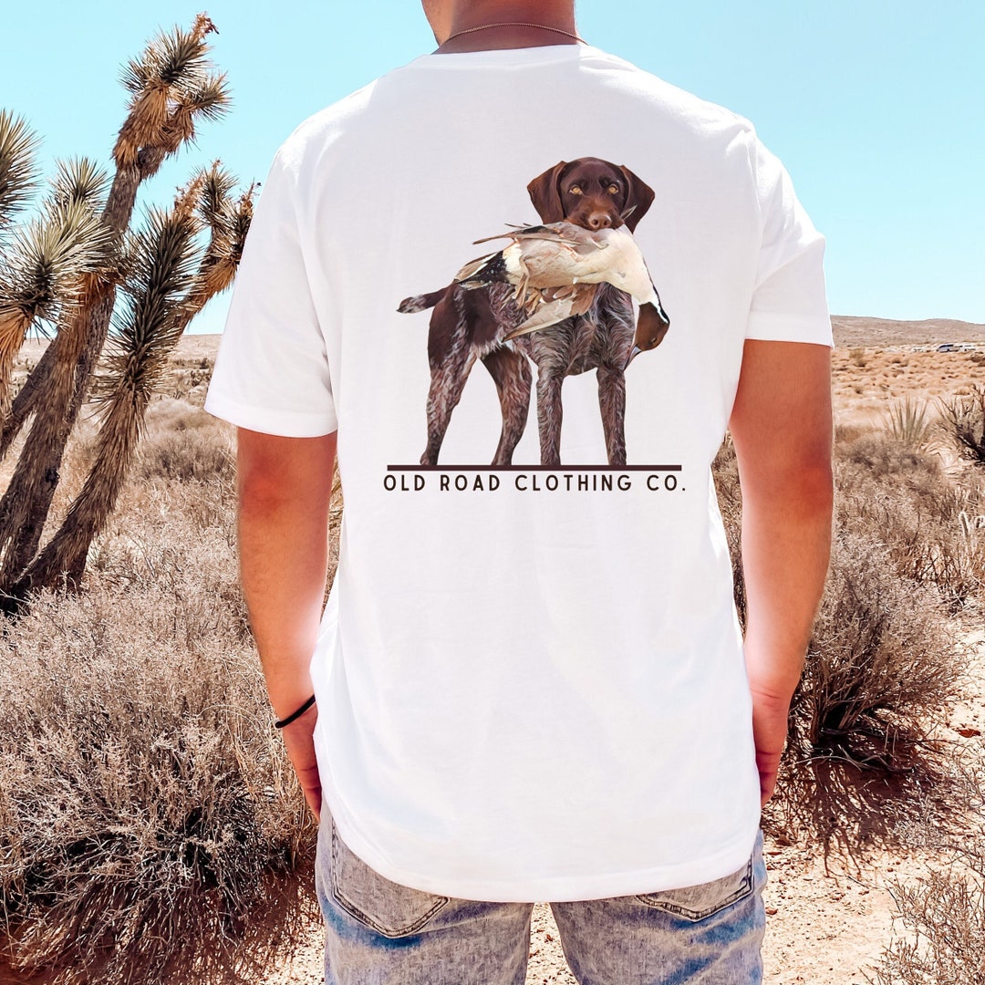 German Wirehaired Pointer T Shirt | Duck Hunting T Shirt | Bird Dog T ...