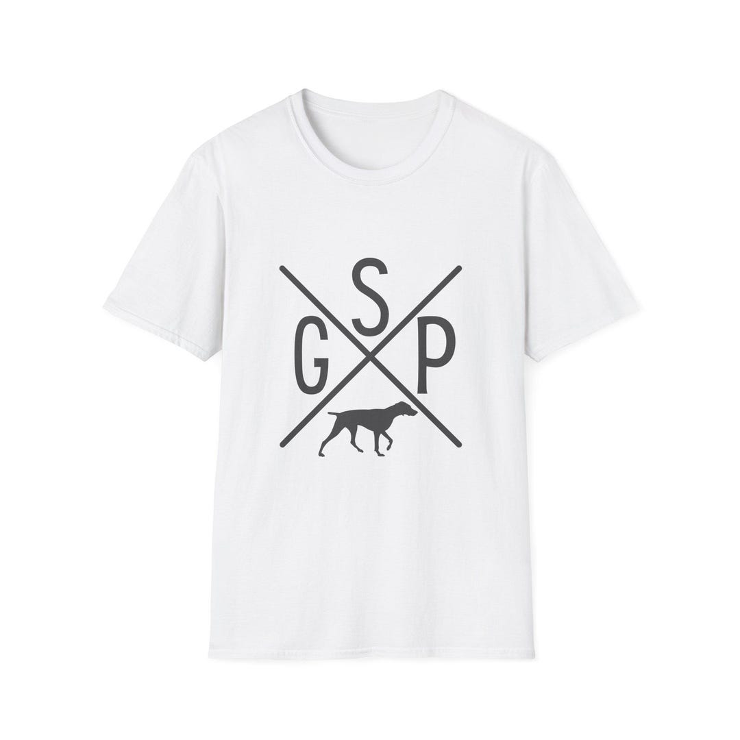 GPS X | German Shorthaired Pointer T Shirt | GSP Cross | Upland Hunting ...