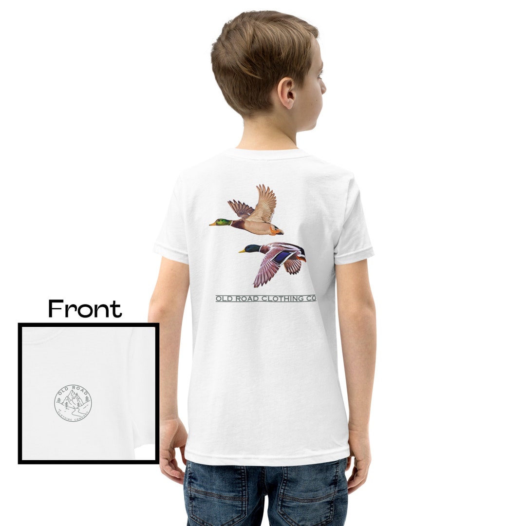 Toddler Duck T Shirt | Youth Duck Hunting Shirt | Flying Duck Shirt ...