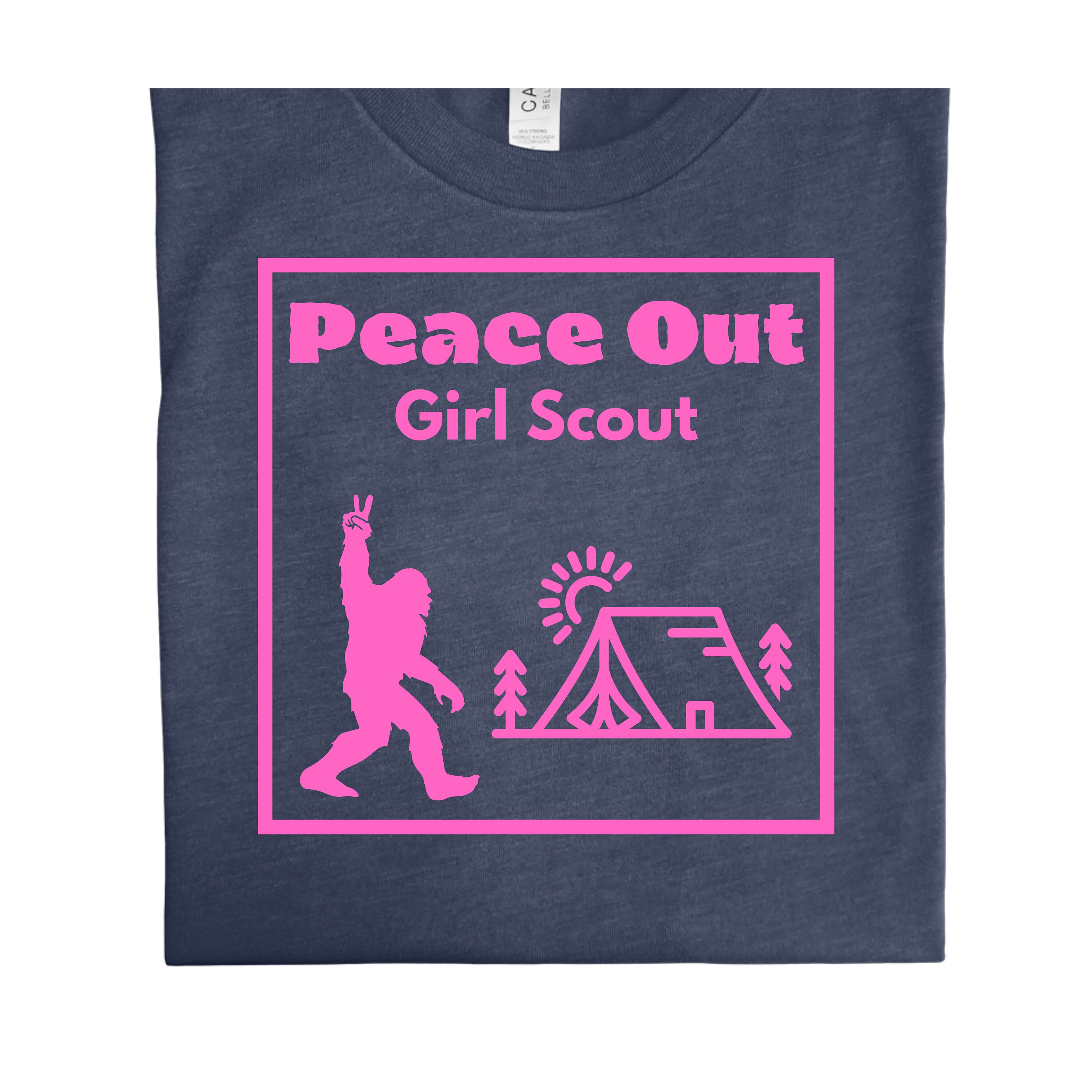 Peace Out Girl Scout