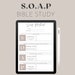 SOAP Bible Study Guide Template | Digital | Printable PDF | Download - Etsy