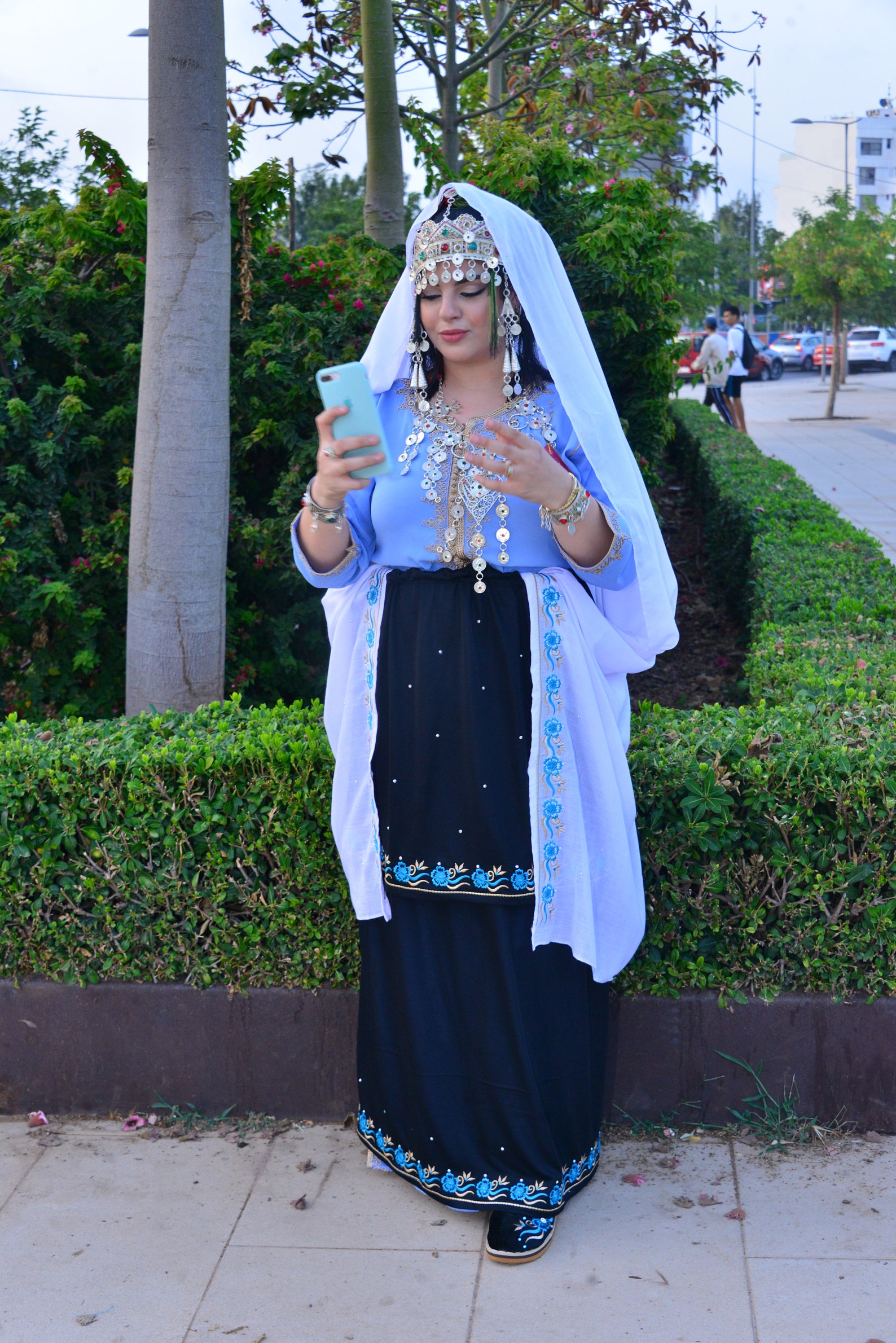 Full Berber Outfit Kaftan Moroccan Amazigh Kaftan Wedding Dress for ...