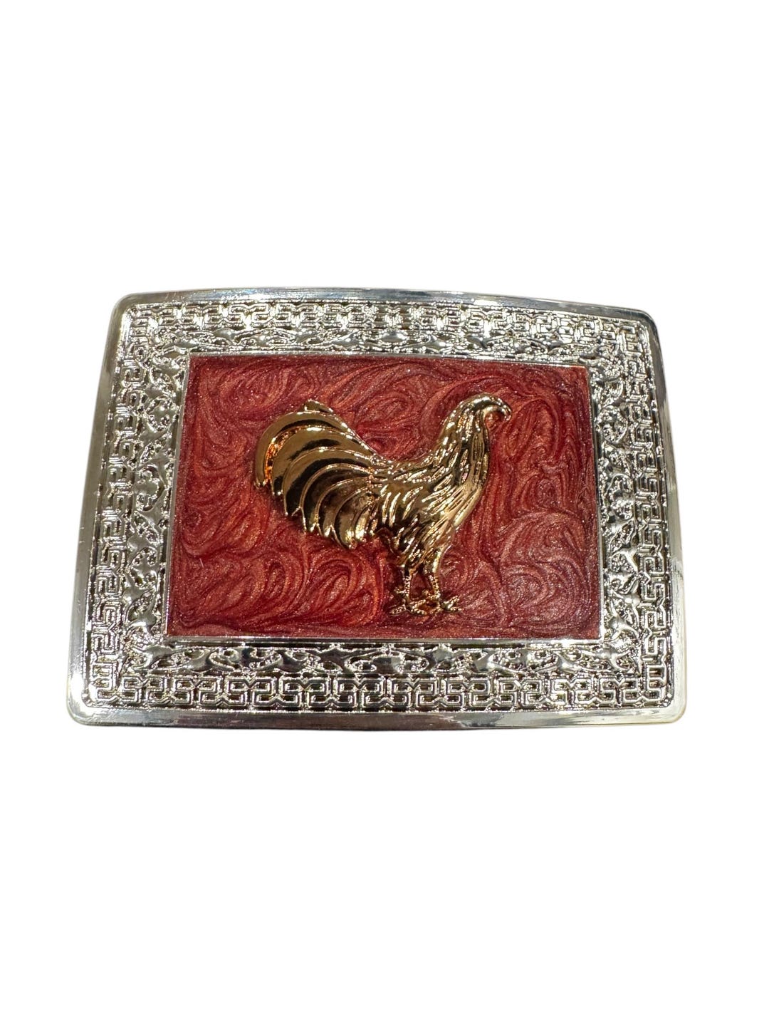 Rooster Rodeo Western Cowboy Style Belt Buckle Hebilla Vaquera Con ...