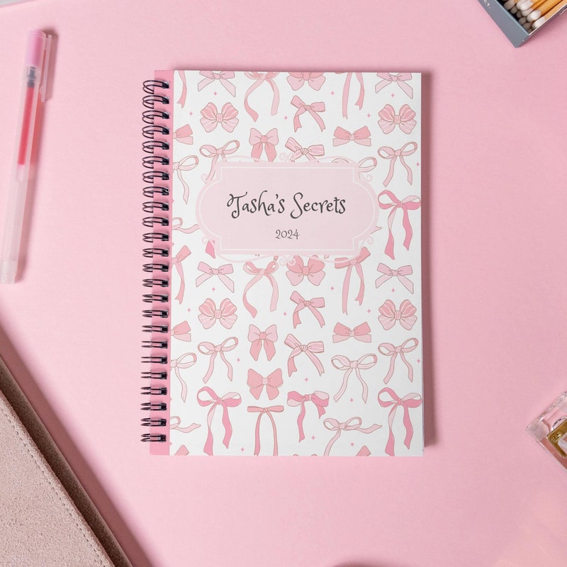 Pink Diary - Etsy