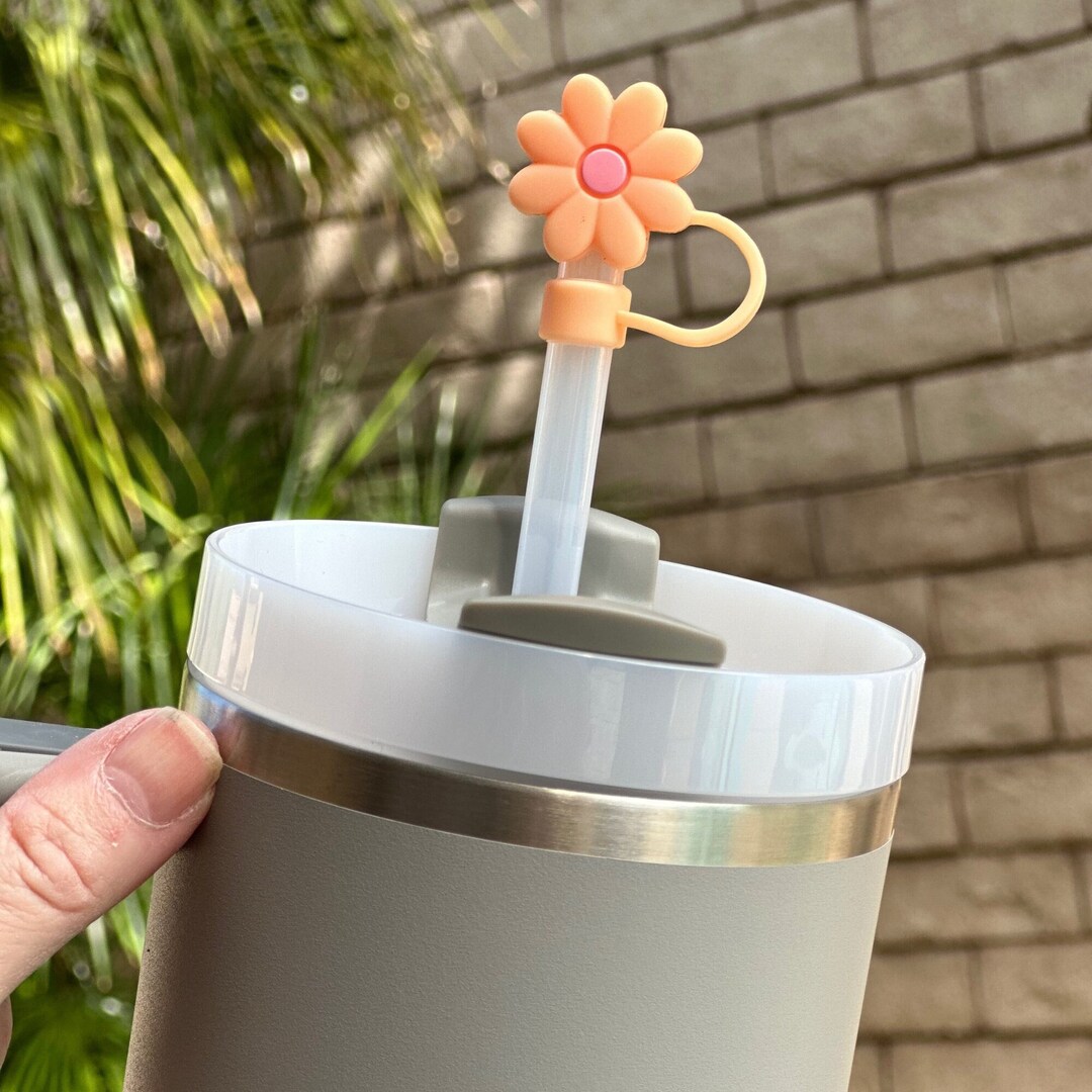 Stanley Straw Topper Daisy Tumbler Topper Drink Straw Cover Gift ...