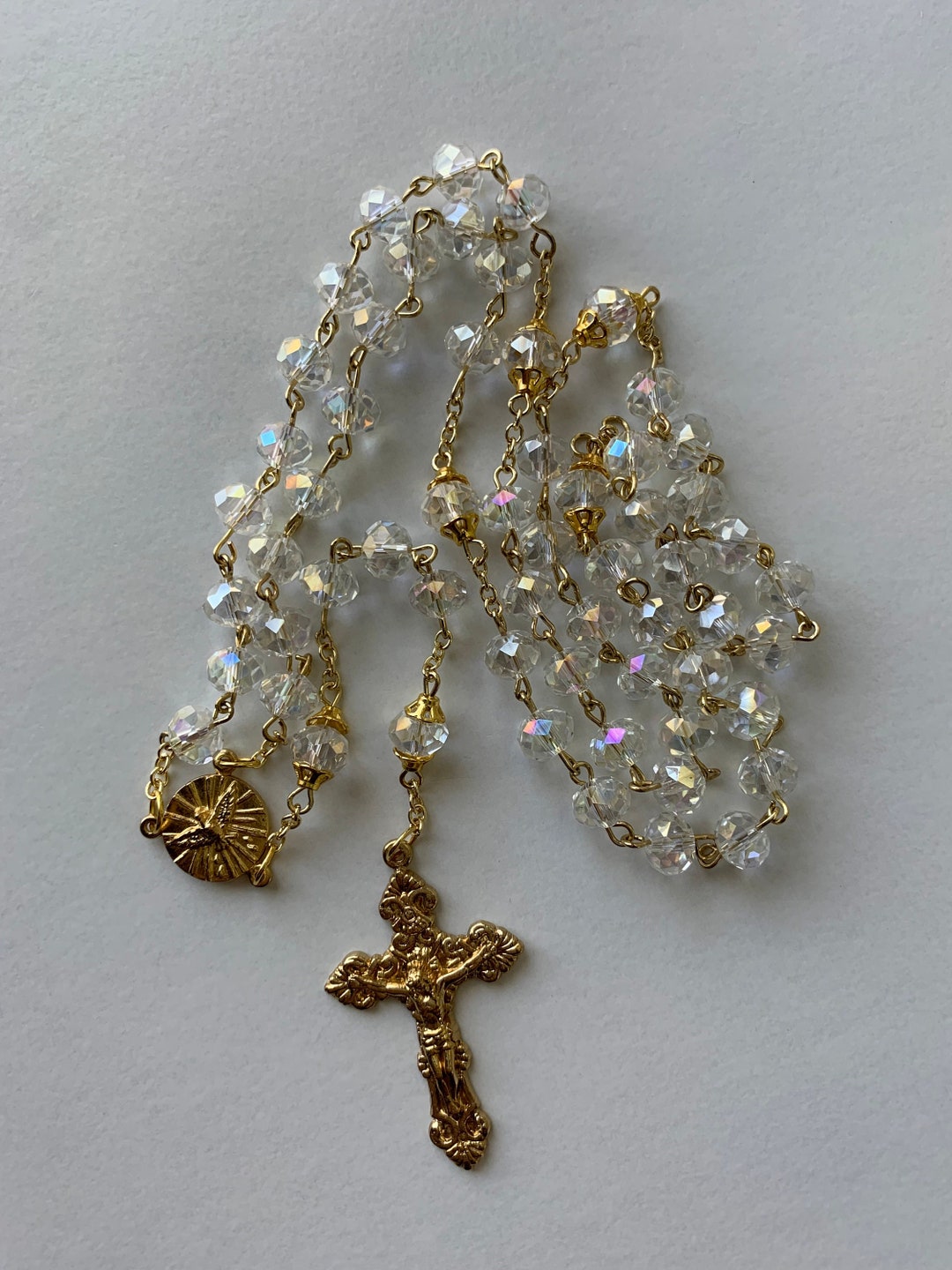 Holy Trinity Rosary - Etsy