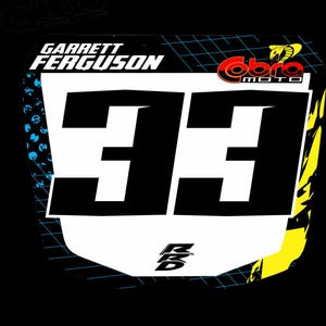 Personalized Mini Number Plate Decals, Custom Name Number Plate Decal ...