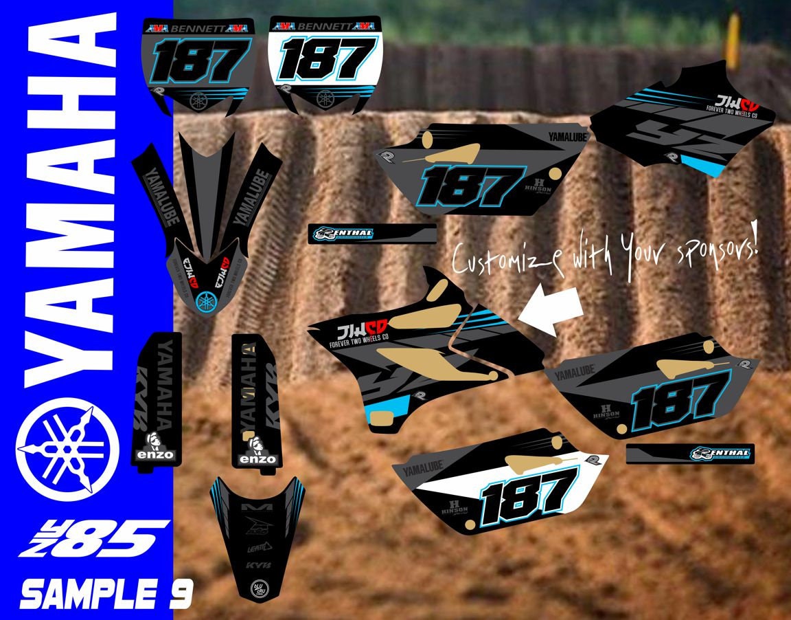 Yamaha YZ85 Full Kit - Etsy