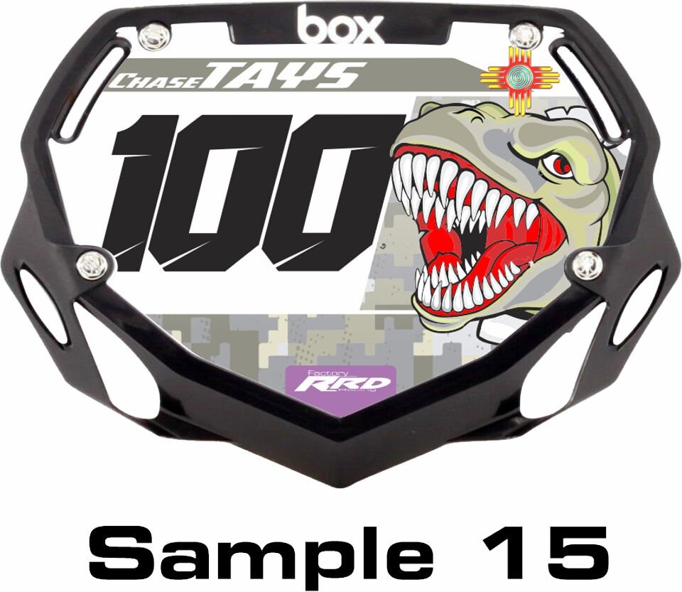 Custom BMX Sticker for BOX Plates - Etsy