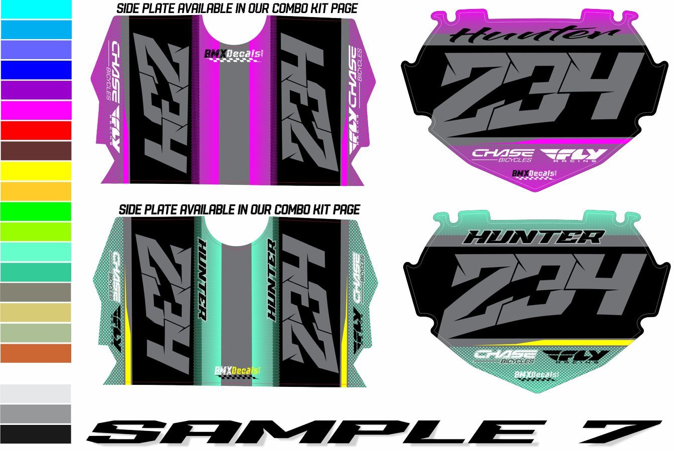 Custom BMX Sticker for BOX Plates - Etsy