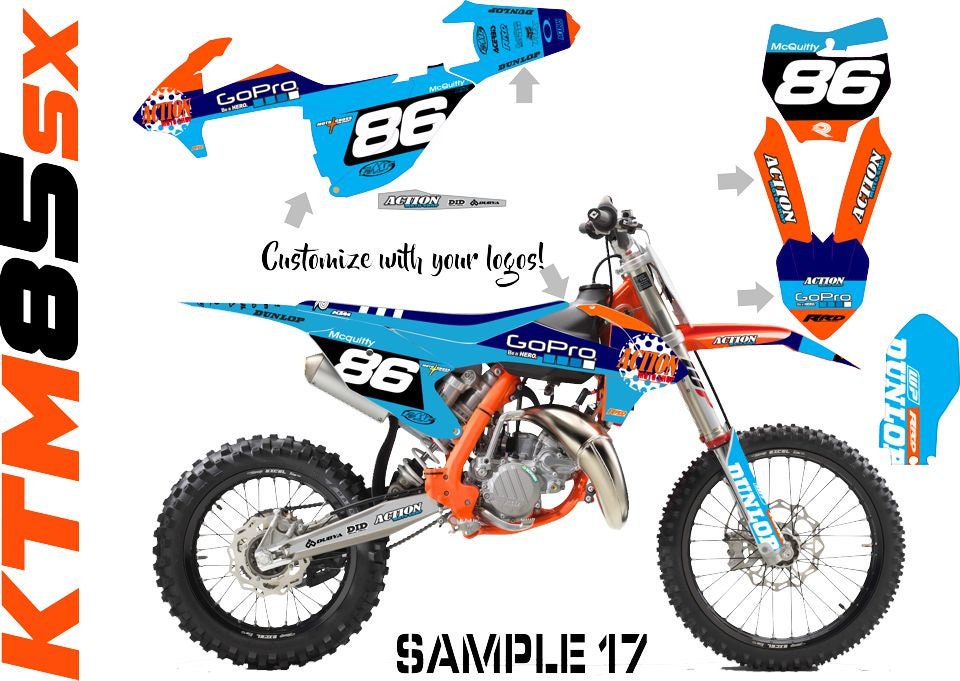 KTM SX85 SX105 Full Kit - Etsy