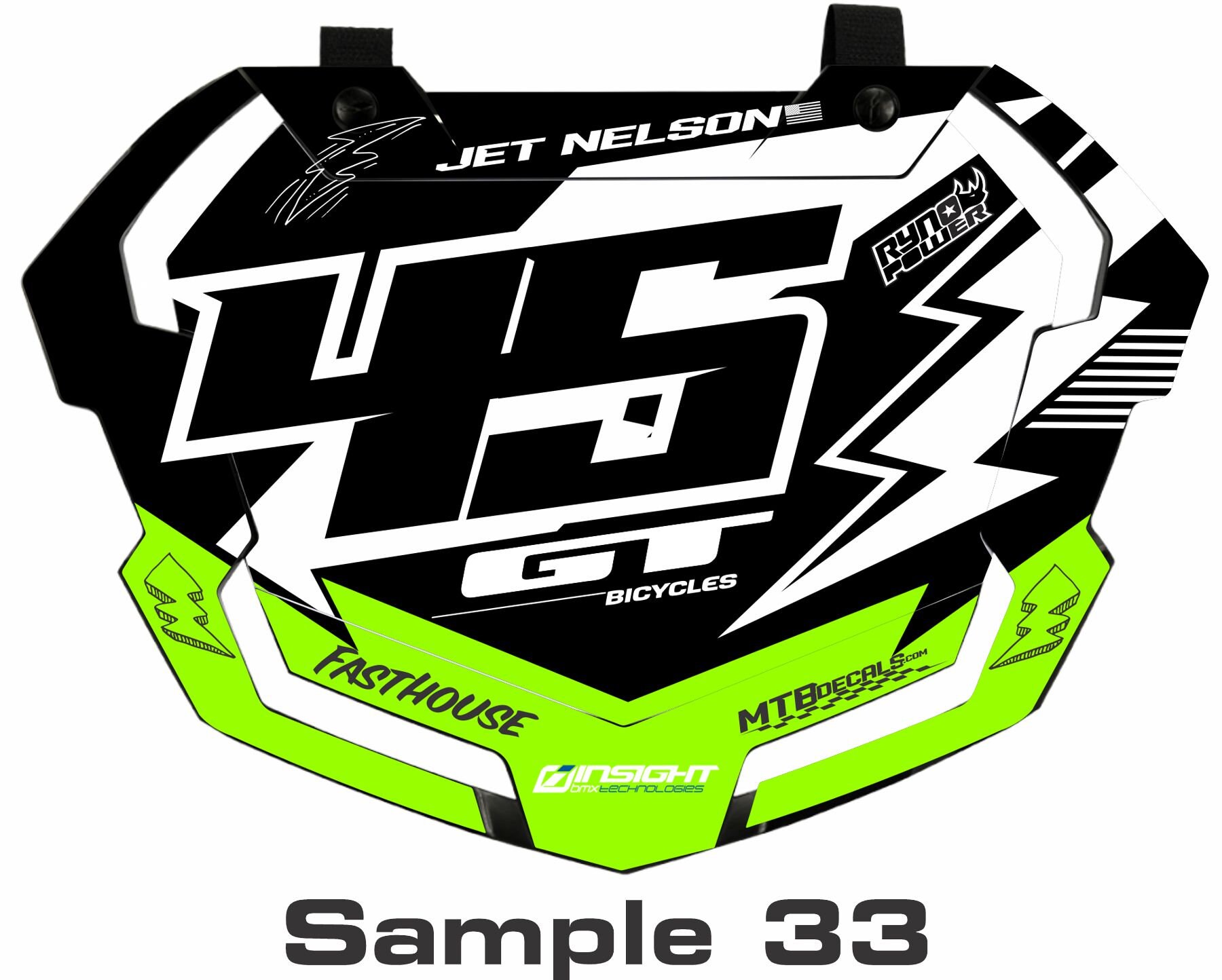 Custom BMX Sticker for BOX Plates - Etsy