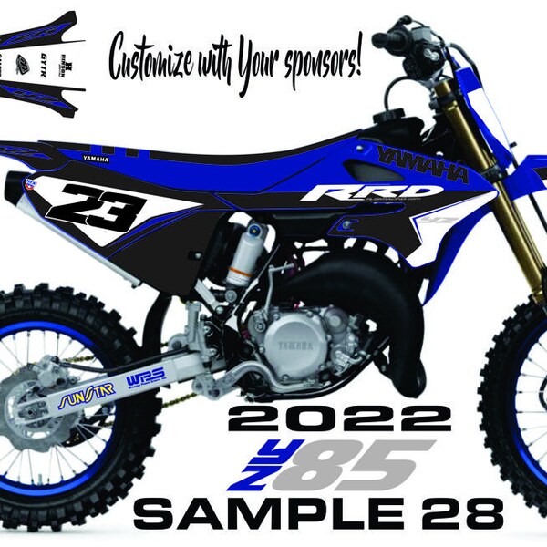 Yz85 Sticker Kit - Etsy Australia