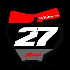 Personalized Mini Number Plate Decals, Custom Name Number Plate Decal ...