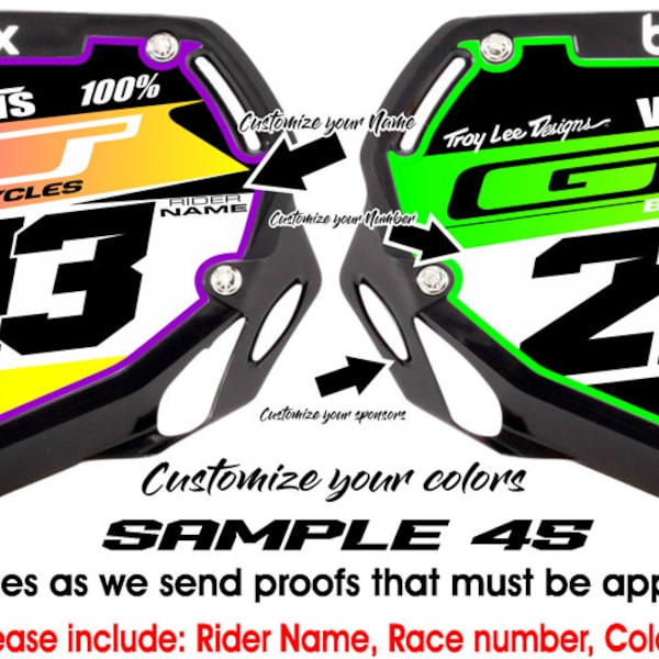 Custom Bmx Sticker for Box Plates - Etsy