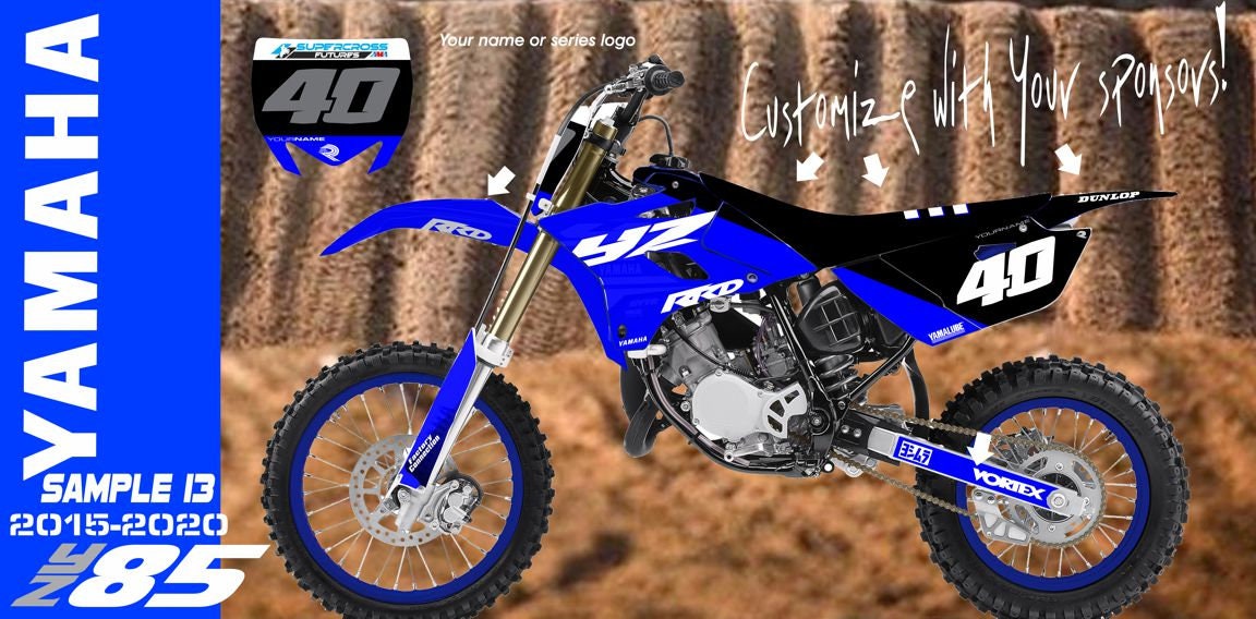 Yamaha YZ85 Full Kit - Etsy