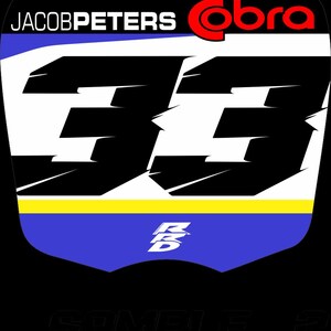 Personalized Mini Number Plate Decals, Custom Name Number Plate Decal ...