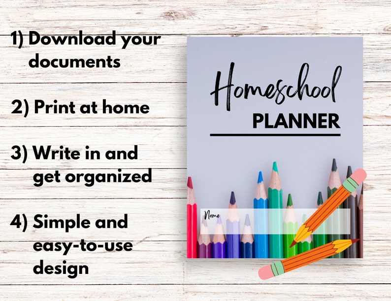 Homeschool Planner, Homeschool Printable, Homeschool Schedule ...