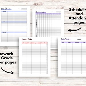 Homeschool Planner, Homeschool Printable, Homeschool Schedule ...