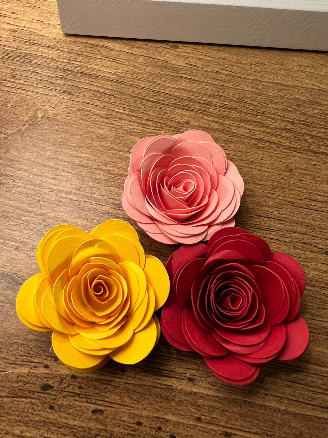 Custom Family Tree Shadowbox With Paper Handmade Roses. Option - Etsy