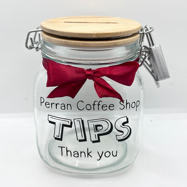 Tip Jar - Etsy