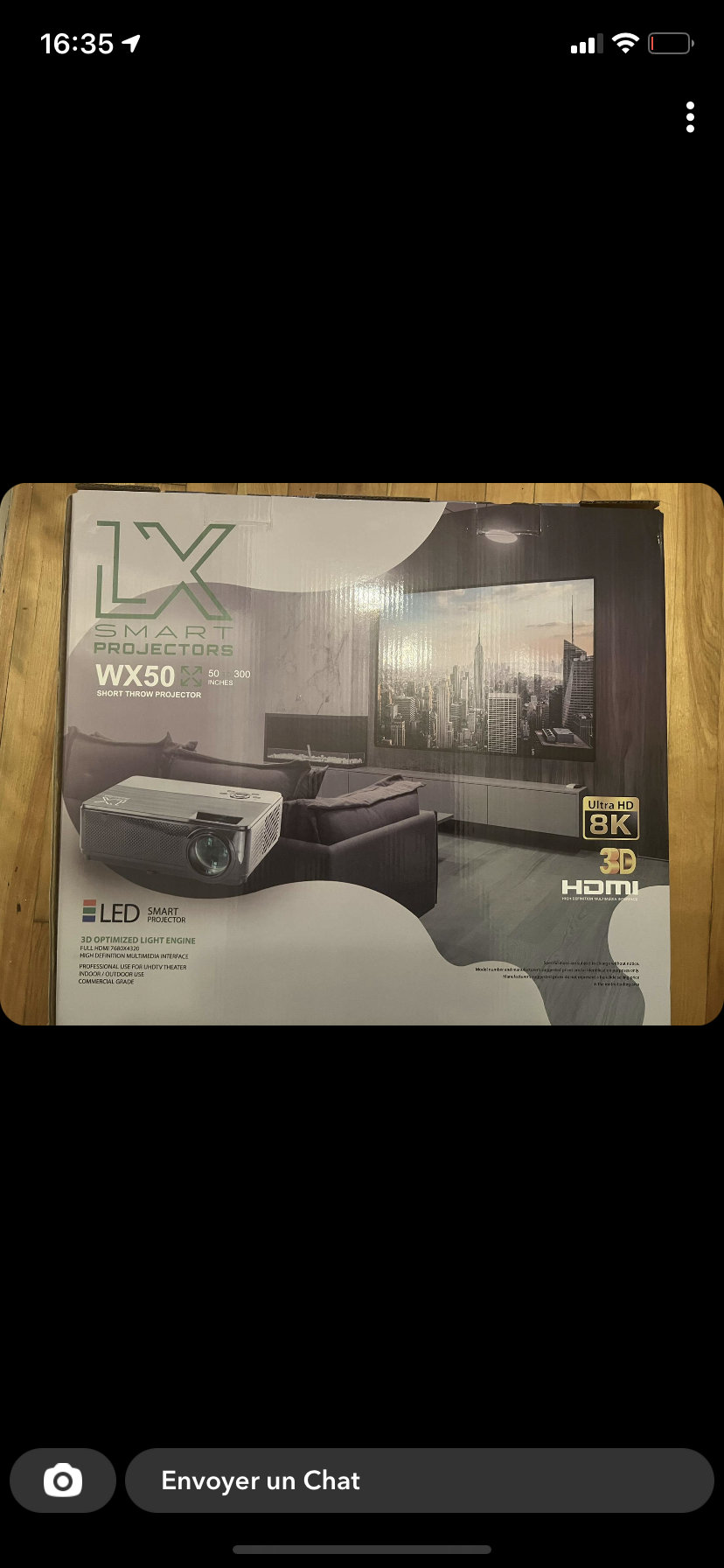 Lx Smart Projector Wx50