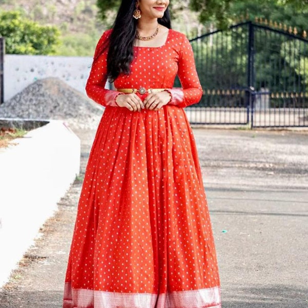 Long Frocks for Women Indian - Etsy