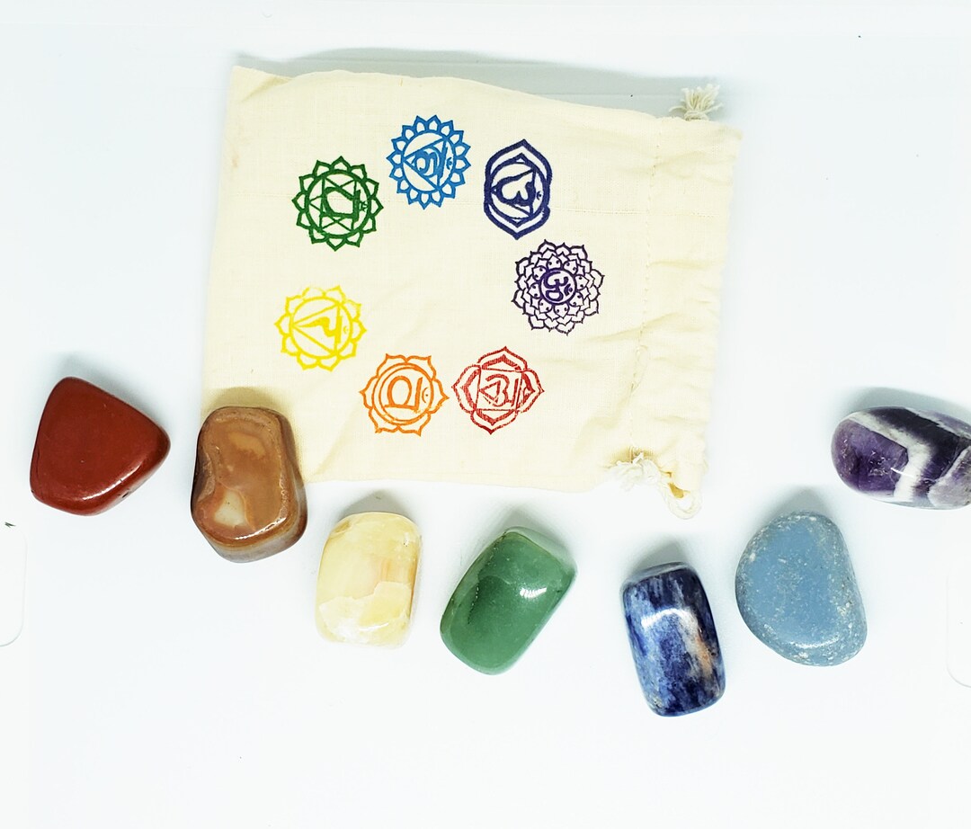 Chakra Crystals Beginner Chakra Stone Set, Chakra Gifts, Meditation ...
