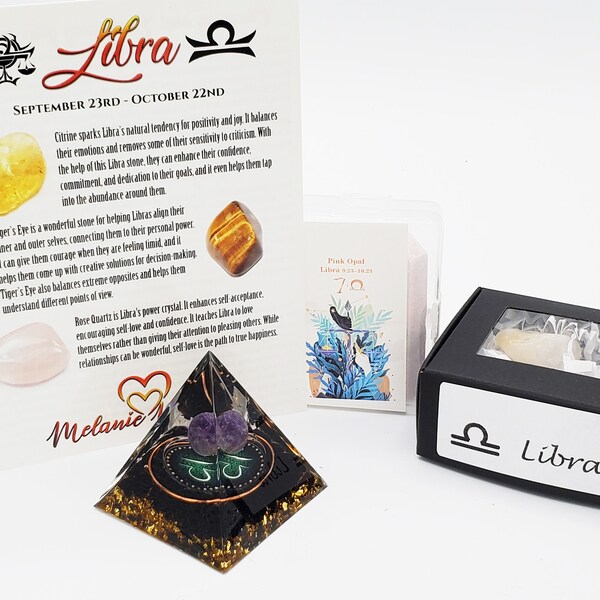 Libra Crystals - Etsy