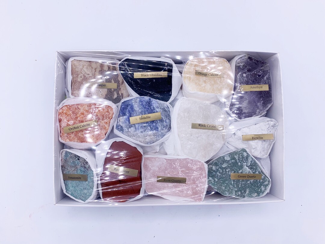 Witchcraft Crystal Kit Large Raw Crystals, Energy Crystals, Healing ...