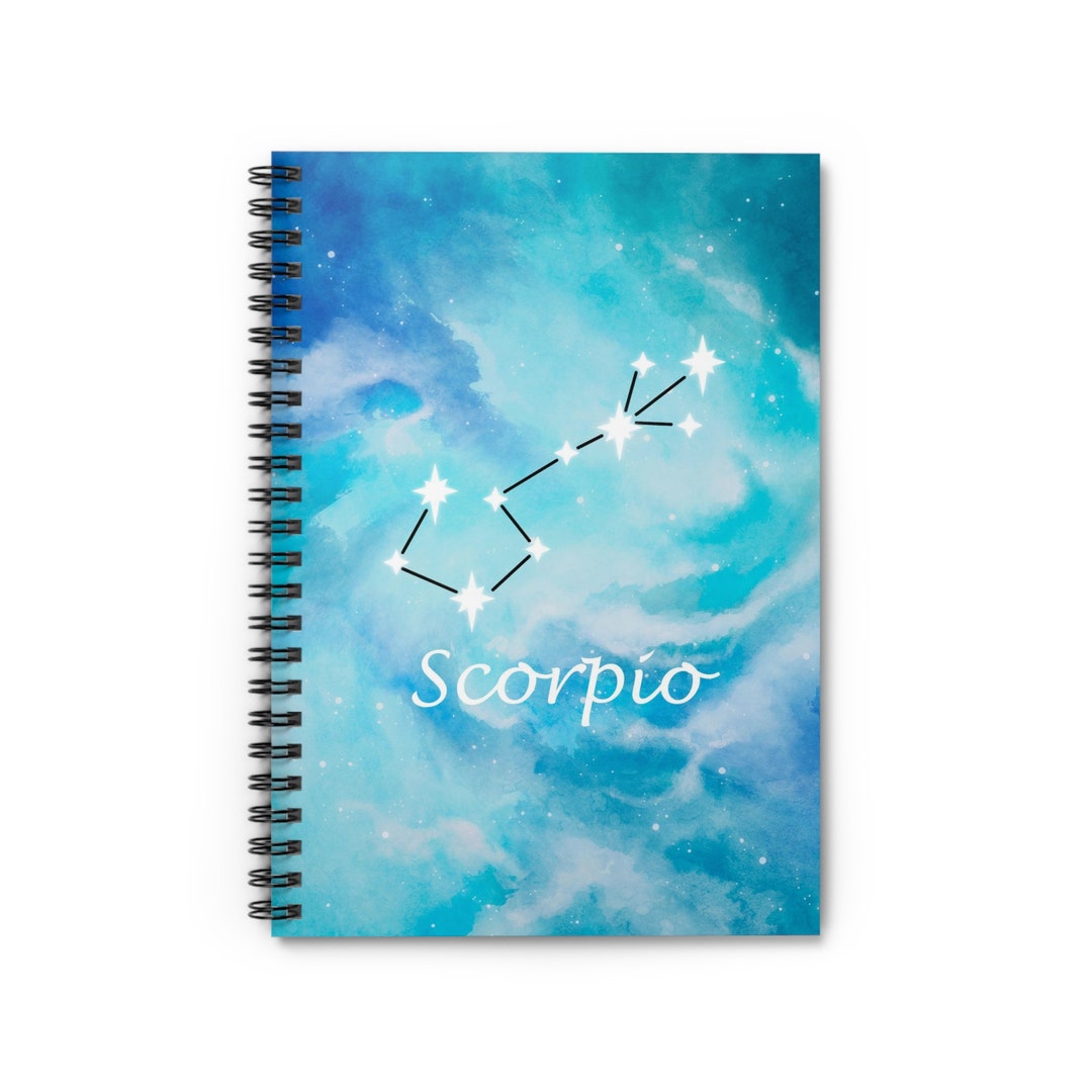 Scorpio Constellation Notebook Astrology Gifts, Spell Notebook ...