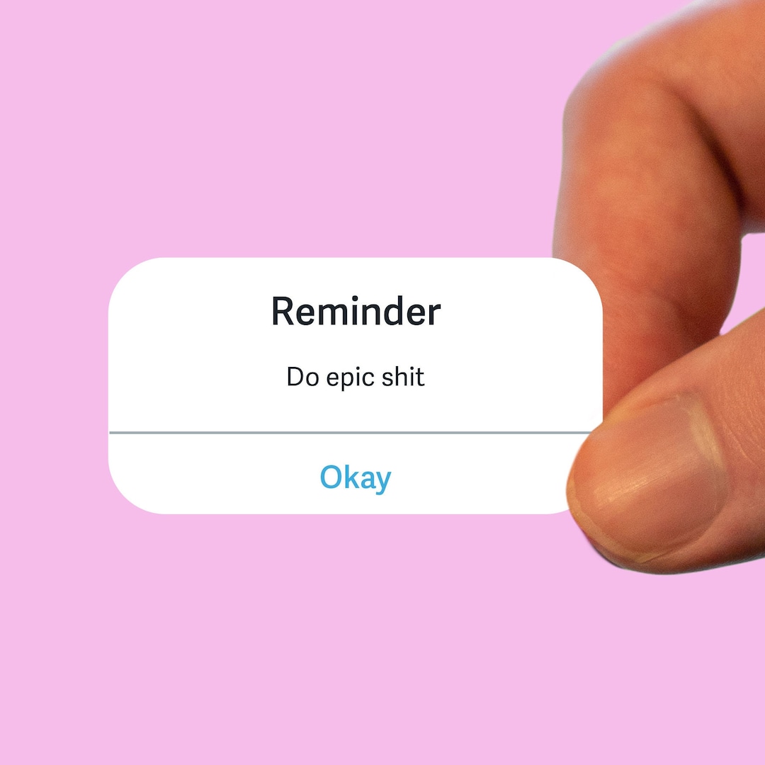 Reminder Sticker,funny Motivation Sticker,water Bottle Sticker,laptop ...