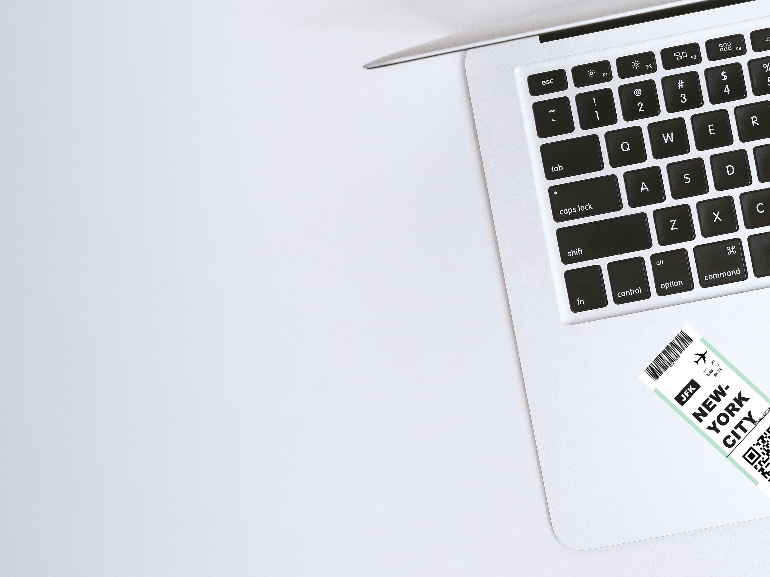 NYC Plane Ticket Stickertravel Stickerjfk Decalboarding - Etsy