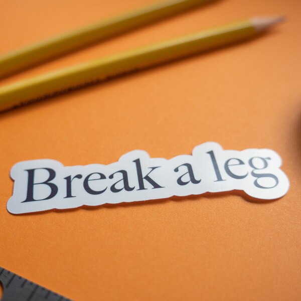 Break a Leg - Etsy