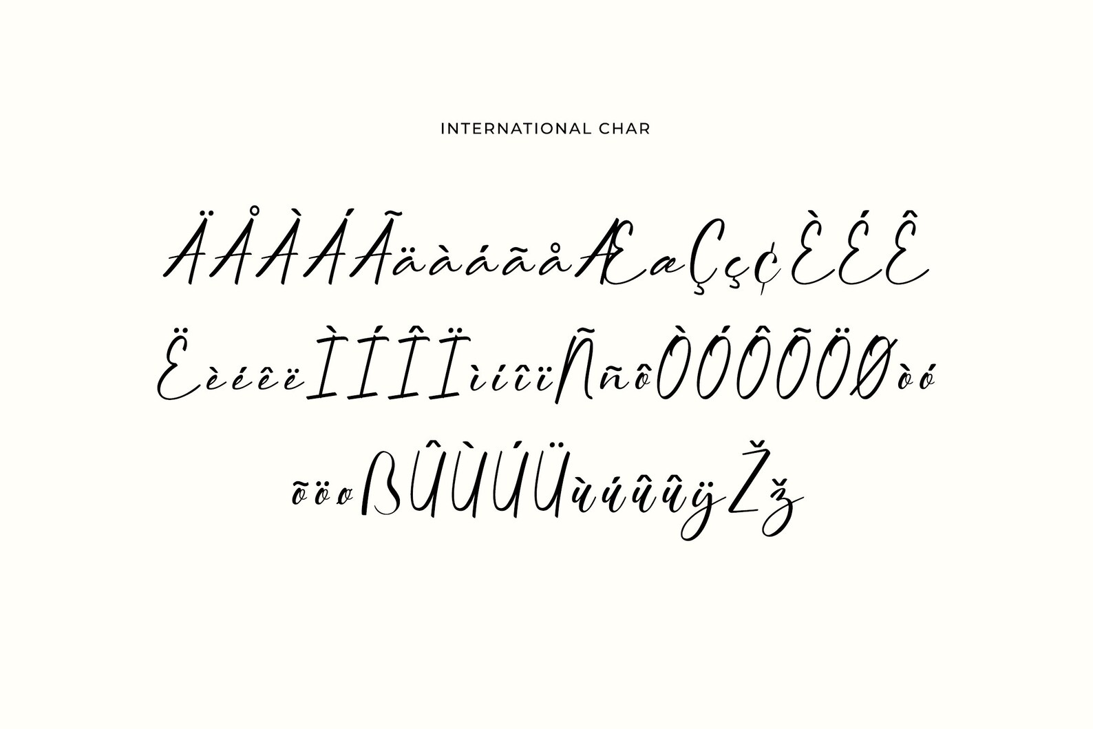 Maya Ophelia Signature Font for Canva Fonts, Templett, Corjl ...
