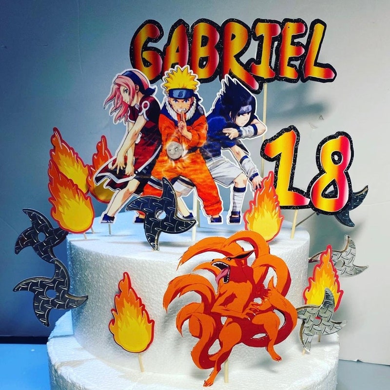 Naruto Cake Decorations - Etsy