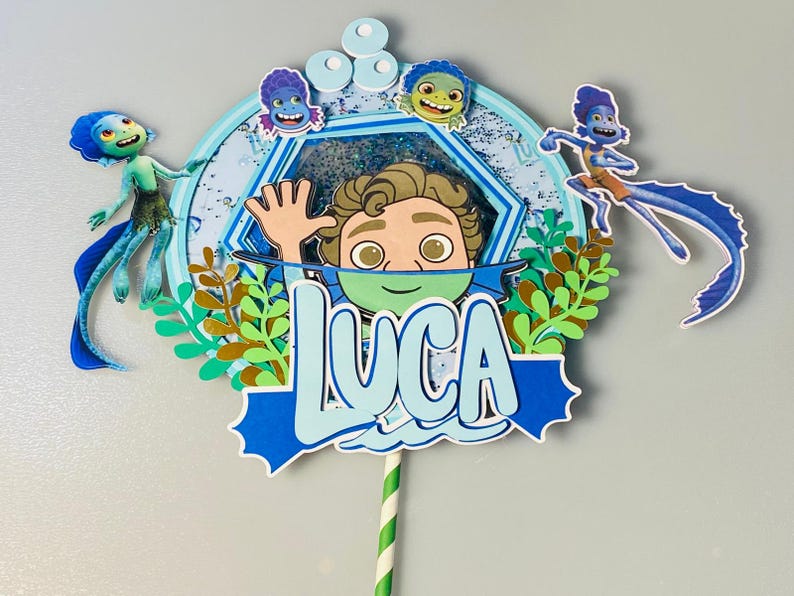 Luca Cake Topper - Etsy