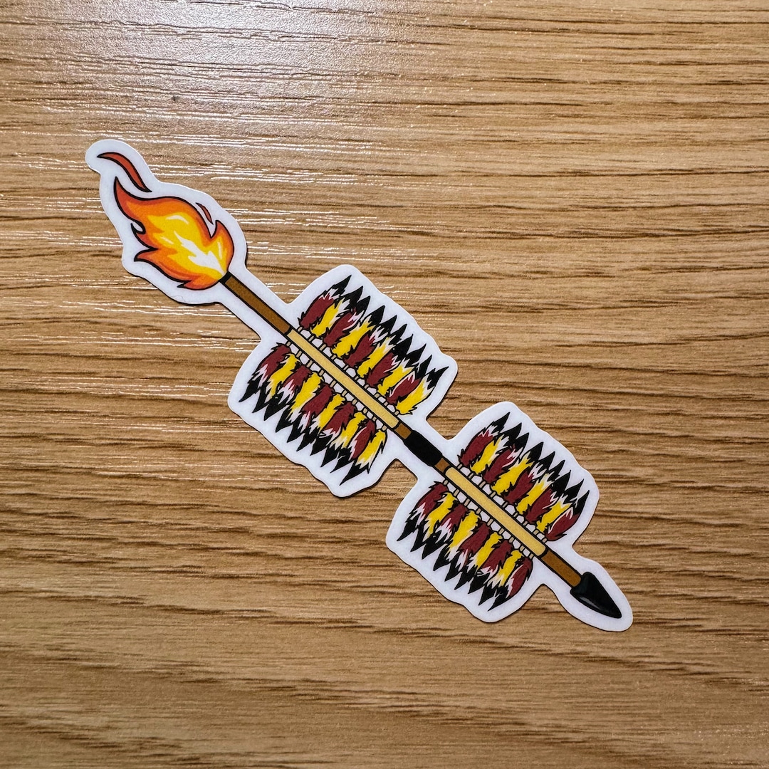 FSU Spear Sticker Florida State Sticker FSU Laptop Sticker Waterproof ...