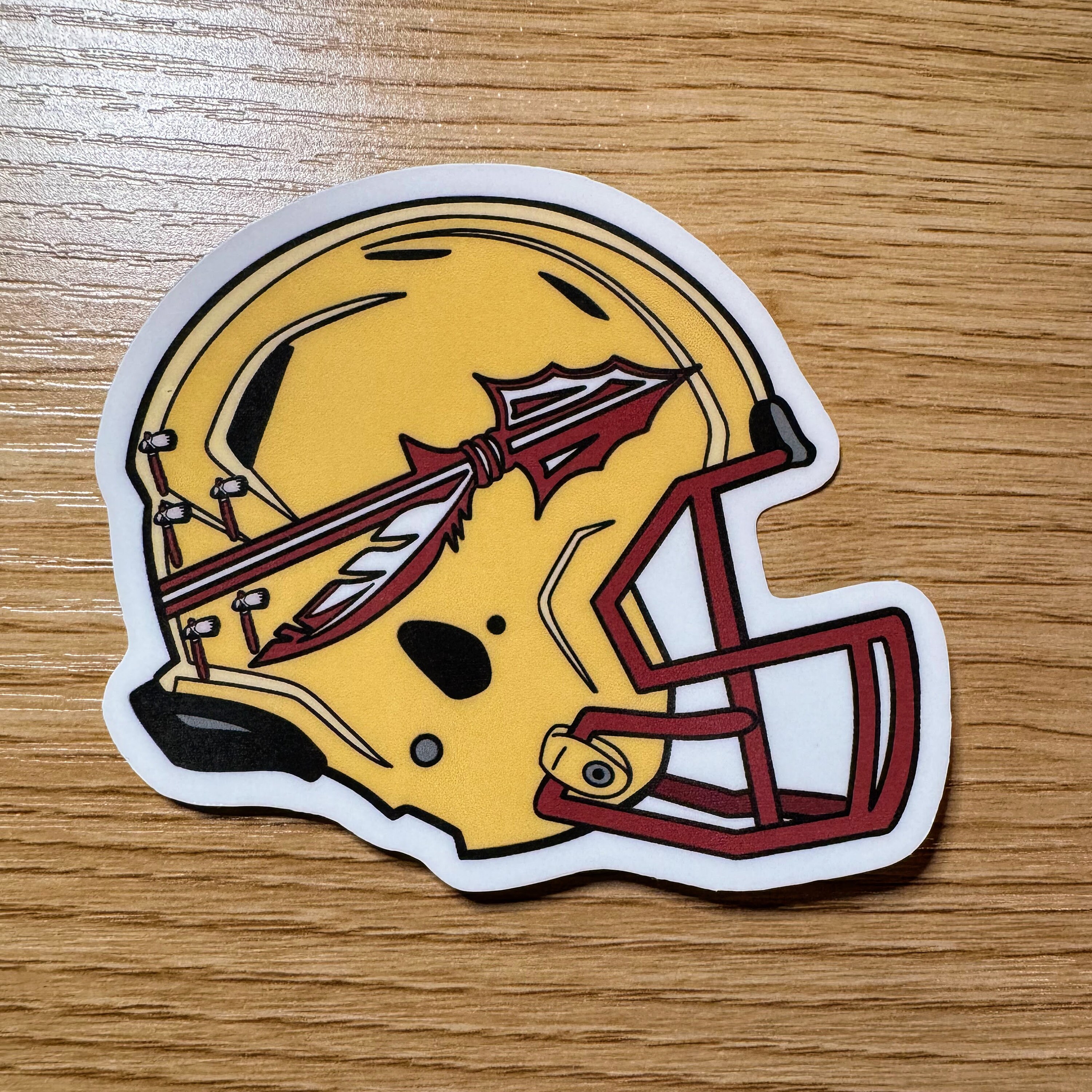 FSU Sticker Bundle Florida State Spear Helmet Fear the - Etsy