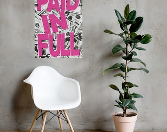 Paid in Full Poster - Etsy