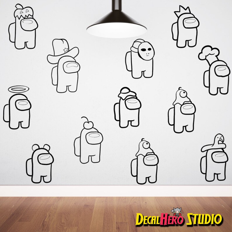 12 Stickers Among Us, Roblox, Sabotage, Impostor, Crewmate, Tasks ...