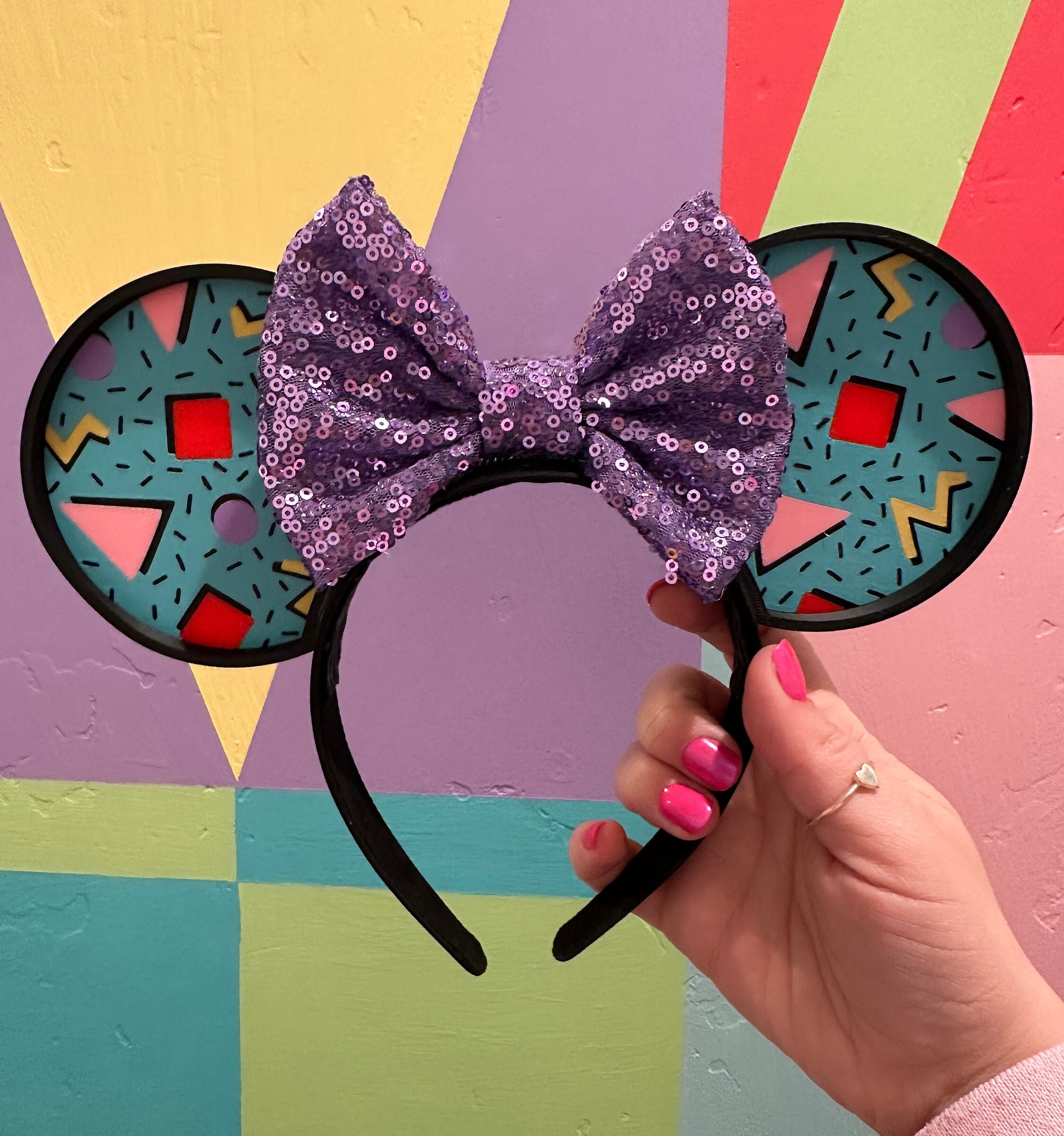 Retro Cute 3d Printed Mouse Ears - Etsy
