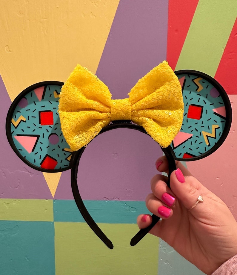 Retro Cute 3d Printed Mouse Ears - Etsy