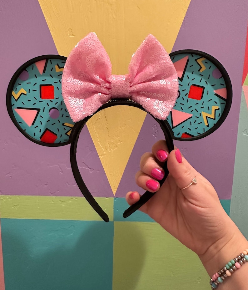 Retro Cute 3d Printed Mouse Ears - Etsy