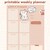 Printable Bear Weekly Planner - Etsy