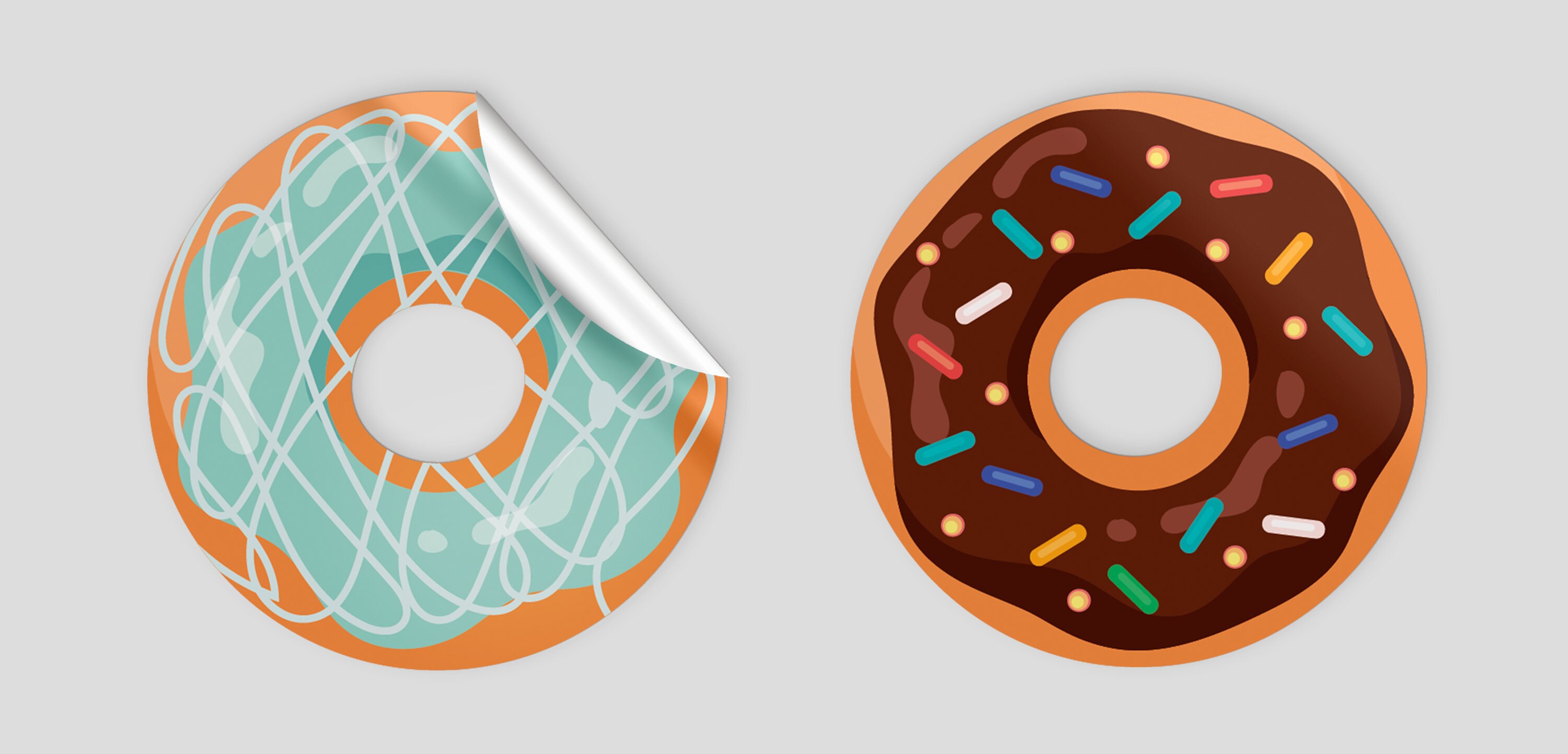 Plantilla de Baby Shower tema de dona, minimalista moderna, invitación ...