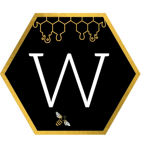Printable Bee Themed Welcome Banner Letters - Etsy