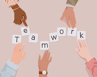 Teamwork Printables - Etsy