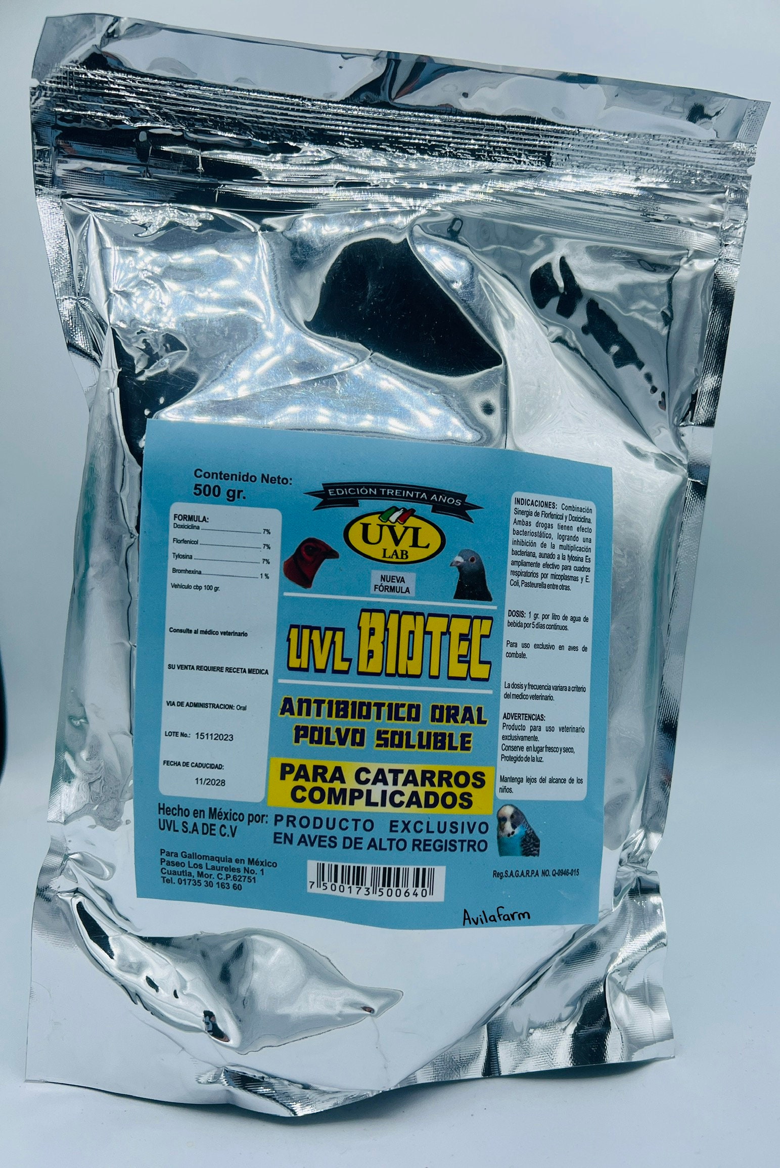 Uvl Biotec 500g Roosters, Poultry.. - Etsy